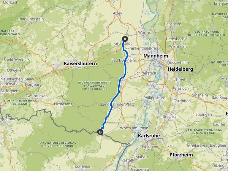 Radweg Deutsche Weinstraße | Fahrradtour | Komoot